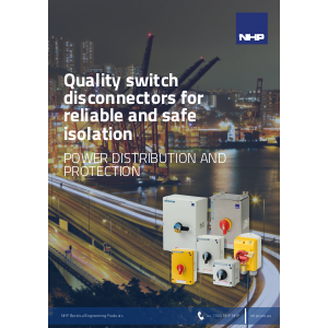 Socomec ISO Enclosed EMC Isolator kit, IP 65 Plastic Yellow, Handle ...