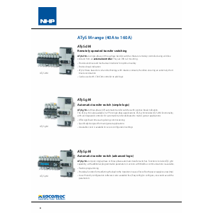 Socomec ATyS M Automatic Transfer Switch - ATyS pM, Advanced Integrated ...