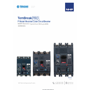 Terasaki TemBreak PRO MCCB 250 Frame 125kA 4P 250A Smart Electronic
