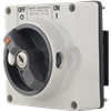 NHP ISO Surface Switch - Key, Lock in ON/OFF, 3 Pole 50A 500V AC, w/o ...